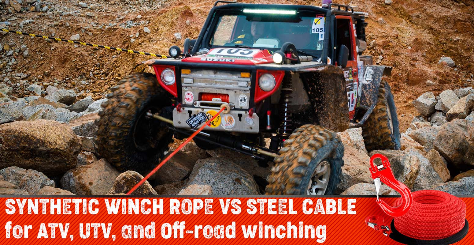 Synthetic Winch Rope vs Steel Cable – Miolle