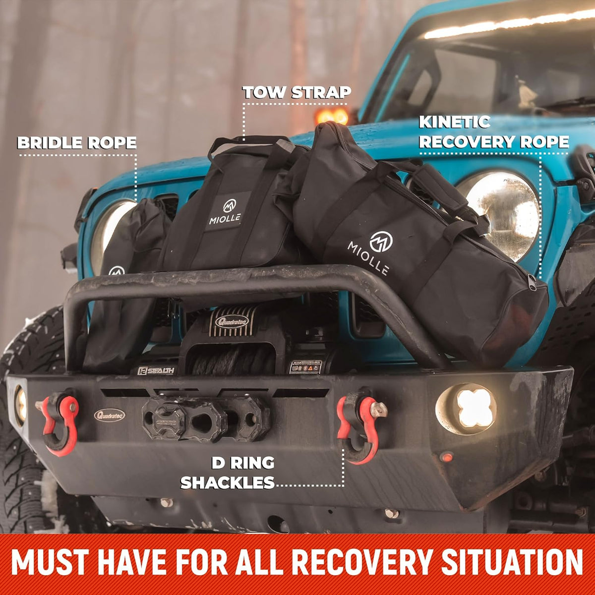 Tow Straps vs. Recovery Ropes — What’s the Difference & Which One Shou ...